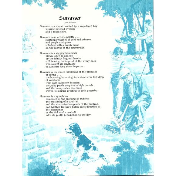 None and/or Unknown | Other | Summer Jane Hillsman 97s Poem Retro ...